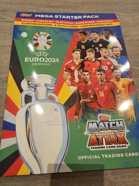 TOPPS MATCH ATTAX Football - UEFA EURO 2024 GERMANIA - Mega Starter Pack EUR 11,81 - PicClick IT