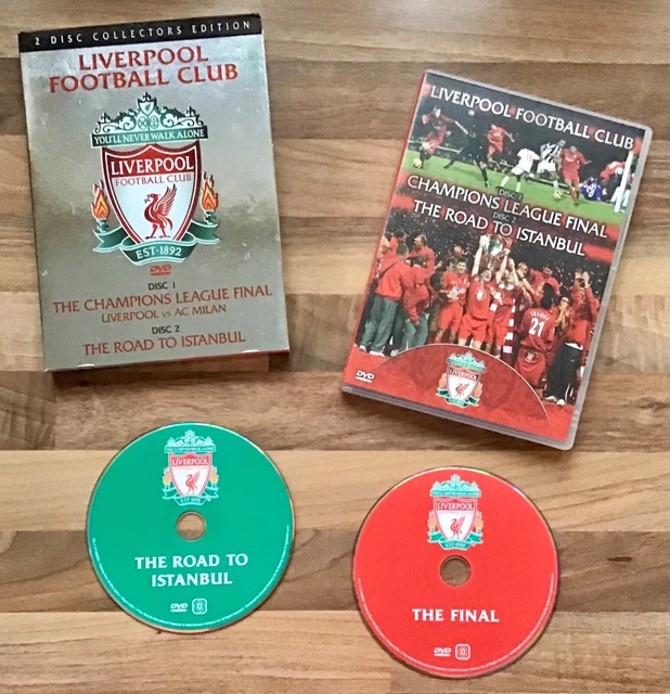LIVERPOOL FOOTBALL CLUB (2 Disc) Champions League Final / The Road To ...