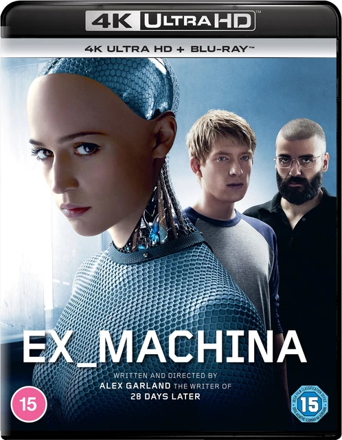 EX MACHINA (4K UHD Blu-ray) Domhnall Gleeson Oscar Isaac Alicia ...