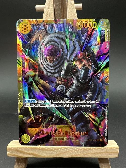 ONE PIECE TCG Card Game CHARLOTTE KATAKURI SEC OP03-123 Pillars of ...