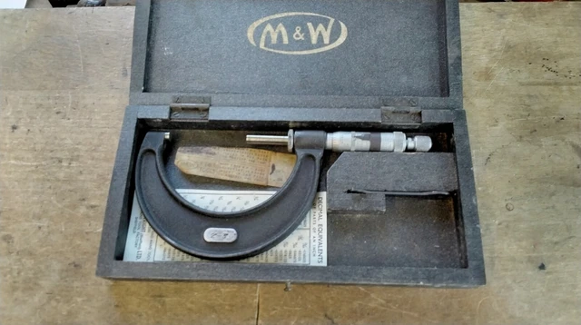 MOORE & WRIGHT No966 2" - 3" MICROMETER £19.99 - PicClick UK