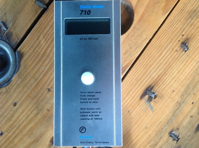 FRASER STATIC METER 710. Anti-static techniques. £60.00 - PicClick UK