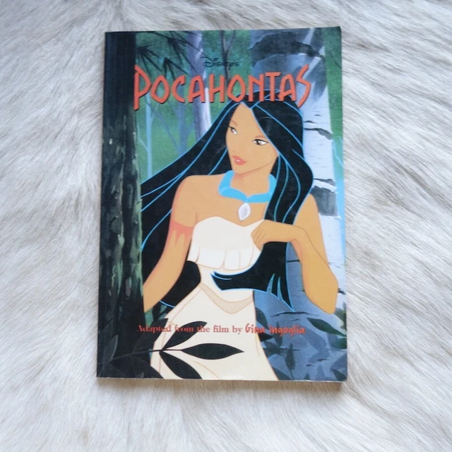 VINTAGE POCAHONTAS MOVIE Book FIRSTE EDITION 1995 Vintage Disney Movie ...