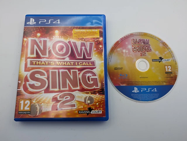 NOW THAT'S WHAT I Call Sing 2 - PS4 Game - PlayStation 4 - Free, Fast P ...
