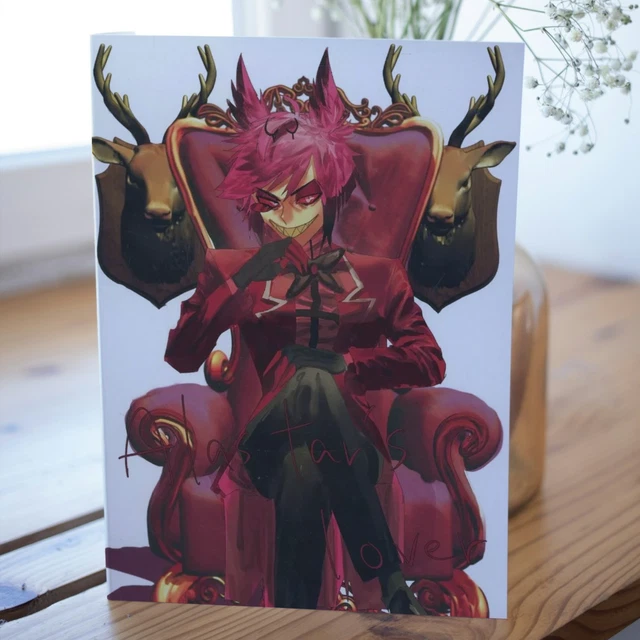 HAZBIN HOTEL FANZINE Doujinshi Comic Alastor Dream Lemon Alastar's ...