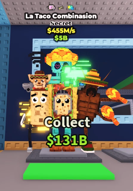 STEAL A BRAINROT | La Taco Combinasion 455m/s £19.99 - PicClick UK