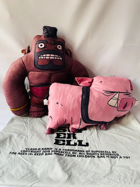 SUPERCELL *LIMITED EDITION* Clash-A-Rama Hog Rider plush *CHRISTMAS ...