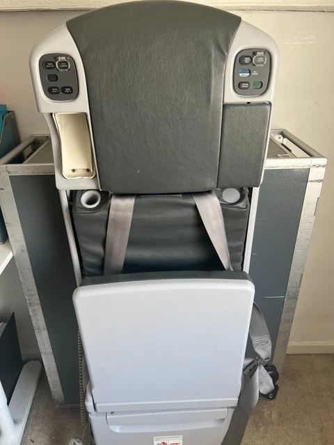 BOEING 787 AIRPLANE Cabin Crew Jump Seat + Cabin Interphone - Used £140 ...