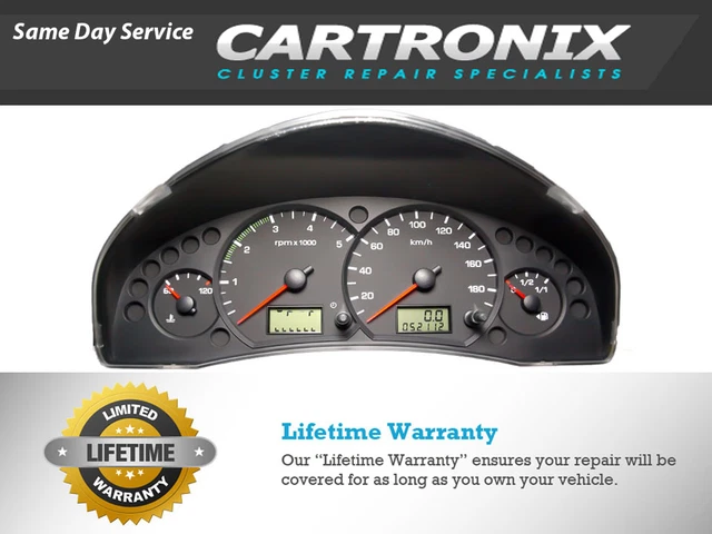 FORD TRANSIT MK6 Instrument Cluster Clocks Speedometer COMPLETE REPAIR ...