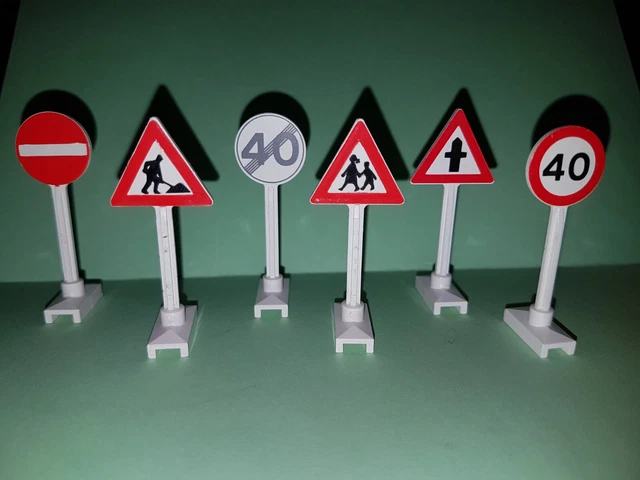 LEGO CLASSIC 70S Road Signs Traffic Signs £7.10 - PicClick UK