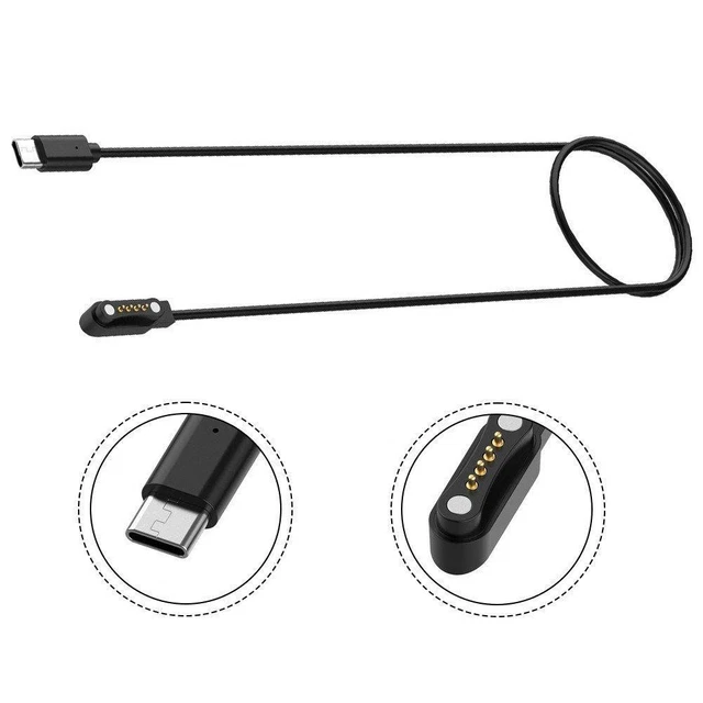 FOR PLAUD NOTE AI Voice Recorder Magnetic Charger C-port 100cm Charging ...