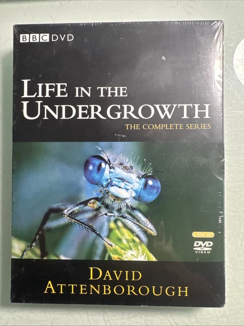 LIFE IN THE Undergrowth DVD. David Attenborough BBC New Sealed Free ...