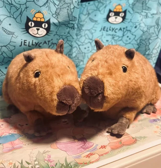 JELLYCAT CLYDE CAPYBARA Easter Decorations Plush Doll Tags + Dust Bag ...