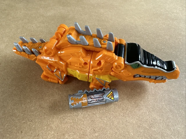 POWER RANGERS DINO Charge Deinosuchus Zord With Charger Orange ...