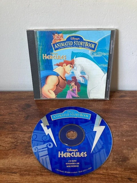 DISNEY'S HERCULES ANIMATED StoryBook (Windows/Mac, 1998) CD Rom £11.47 - PicClick UK