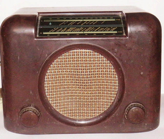 WORKING BUSH RADIO AC-DC Mains Receiver TYPE DAC. 90. - Used Condition ...