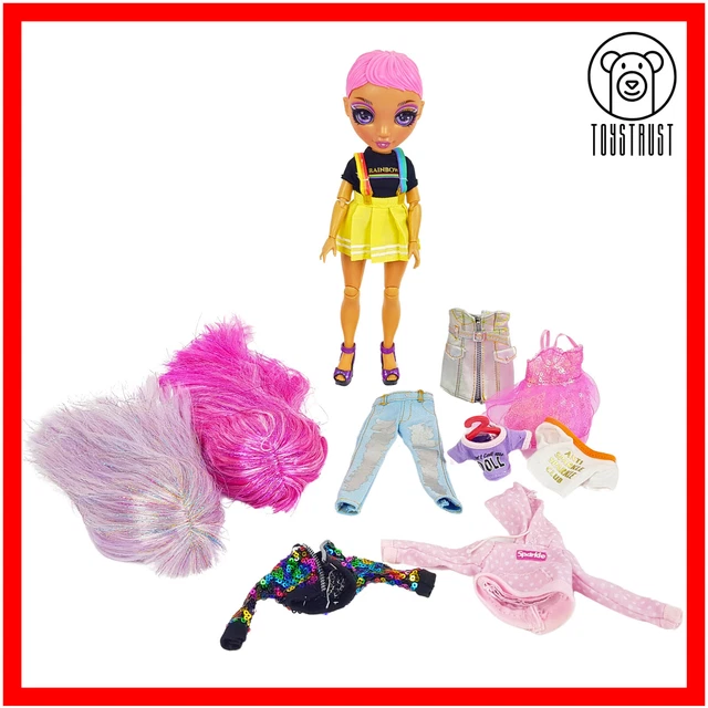RAINBOW HIGH AVERY Styles Fashion Doll Fashion Studio Set MGA Clothes ...