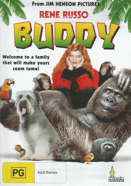 BUDDY (DVD 1997) Rene Russo Robert Coltrane PAL REG4 New & Sealed TRUE STORY $7.95 - PicClick AU