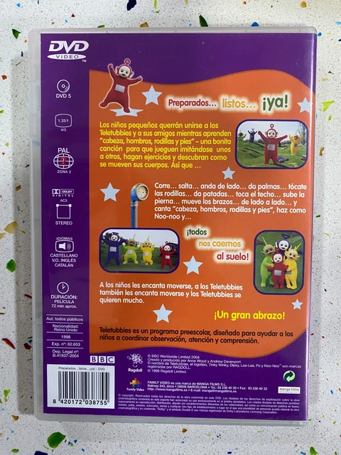 TELETUBBIES DVD PREPARADOS ... Listos ... ¡ Ya ! Bbc Español Ingles ...