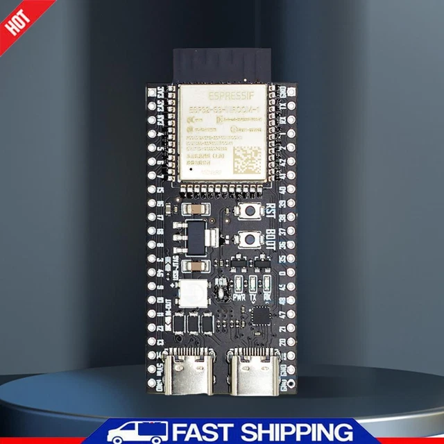 PLACA DE DESARROLLO ESP32/ESP32-S3/ESP32-C3 ESP32 doble tipo-C N16R8 N8R2 ESP32C3 EUR 9,17 ...
