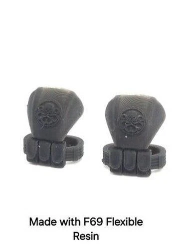 3D PRINTED HYDRA SHOULDER PADS 1:12 6" GI Joe Classified/Marvel Legend ...