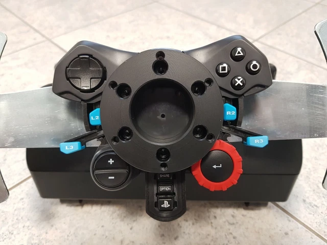 LOGITECH G29 G920 G923 Steering Wheel Adapter Steering Hub - BLACK £23. ...