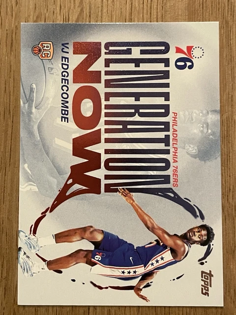 TOPPS 2025-2026 VJ Edgecombe Generation Now Rookie EUR 7,00 - PicClick DE