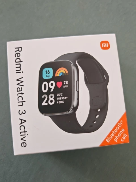 XIAOMI REDMI WATCH 3 Active 1.83" LED Smartwatch, Schwarz - gluten ...