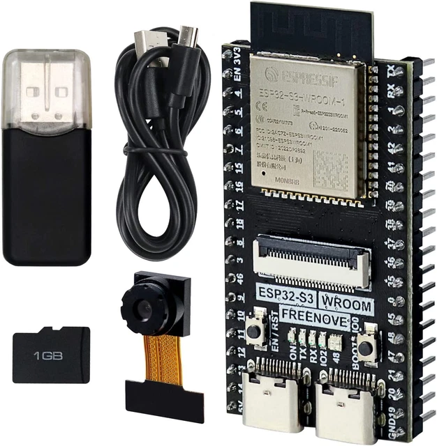 Freenove Esp32 S3 Wroom Cam Board Compatible With Arduino Ide Onboard Came 38 03