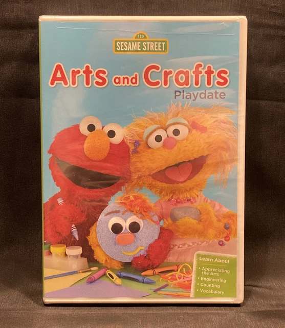 SESAME STREET-ARTS AND Crafts Learning Dvd $8.99 - PicClick