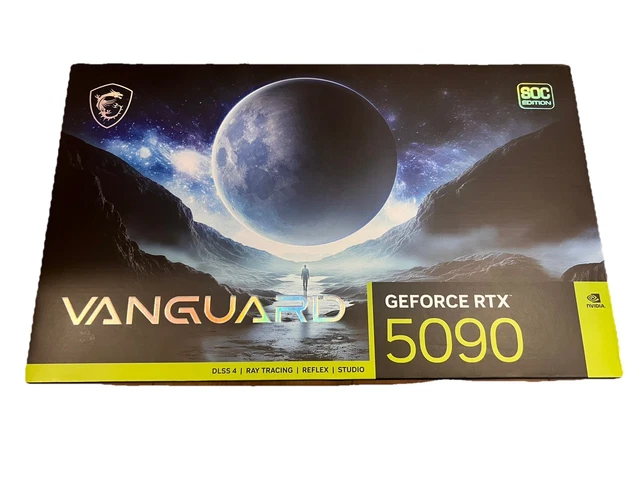 MSI GEFORCE RTX 5090 32G VANGUARD Graphics Card Heatsink only £83.00 ...