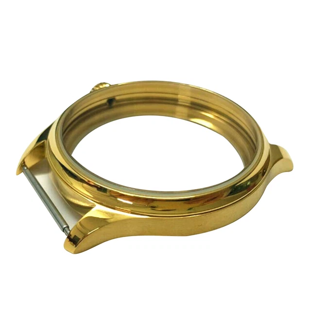 44MM STAINLESS STEEL Watch Case Kit for ETA 6497/6498 ST36 Mechanical ...