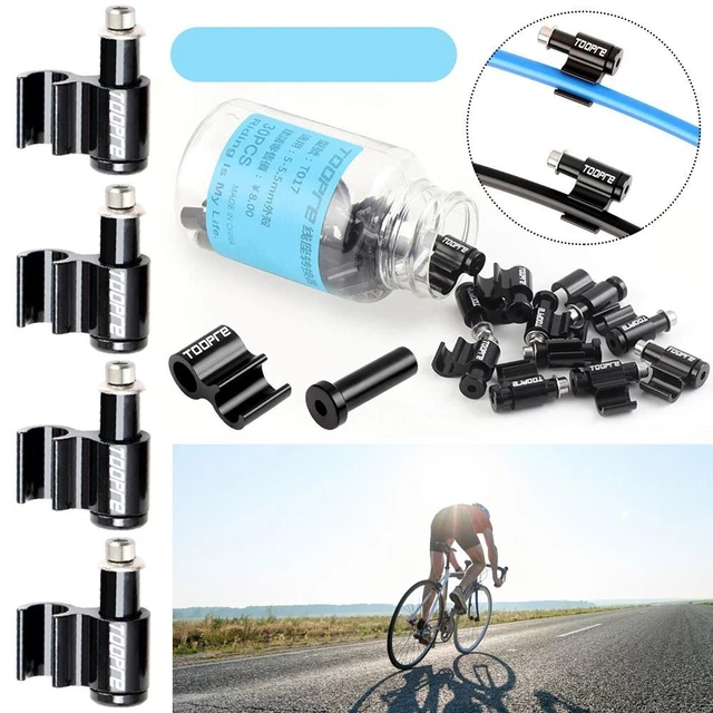 PIPE BIKE CABLE Grip Tubing Alignment Organizer Oil Tube Fixed Adapter ...