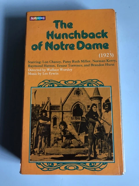 THE HUNCHBACK OF Notre Dame - Spectrum - Pre Cert - Betamax £5.00 ...
