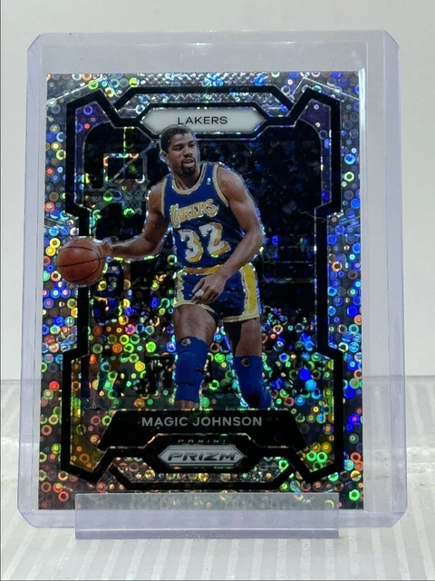 MAGIC JOHNSON 2023-24 Panini Prizm Fast Break Argent Disco Lakers Q2560 ...