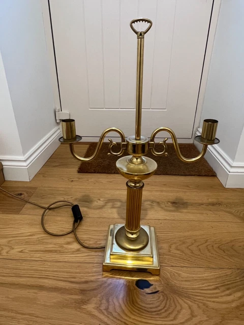 HARRODS SWAN NECK Neo-Classical Corinthian Column Lamp Base £59.99 ...