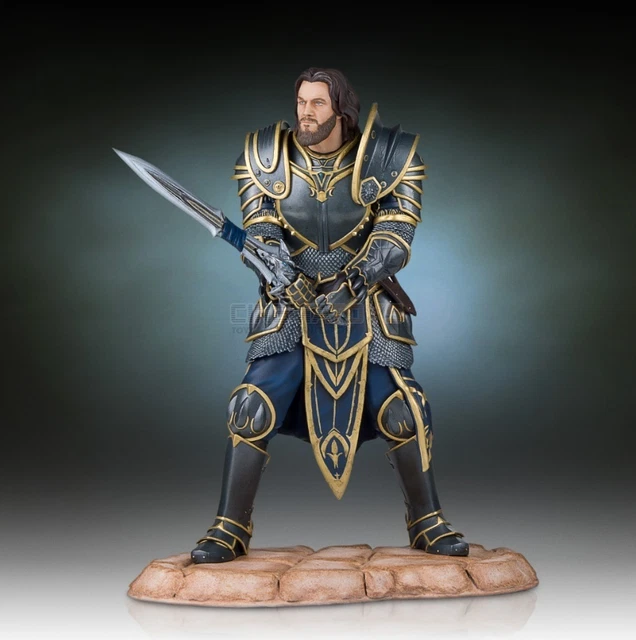WORLD OF WARCRAFT The Movie Travis Fimmel Anduin Lothar statue Gentle ...