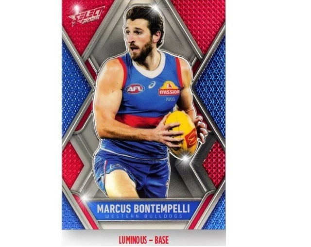 2025 AFL SELECT Footy Stars Luminous Base Hawthorn Team Set 11 Cards ...