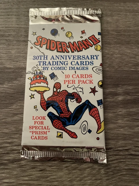 1992 SEALED MARVEL Spider-Man II 30th Anniversary Trading Cards 1x Pack ...