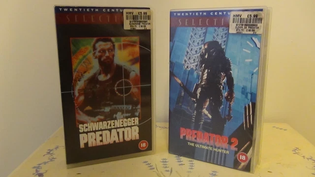 PREDATOR AND PREDATOR 2 VHS Video Tape Bundle PAL £9.99 - PicClick UK