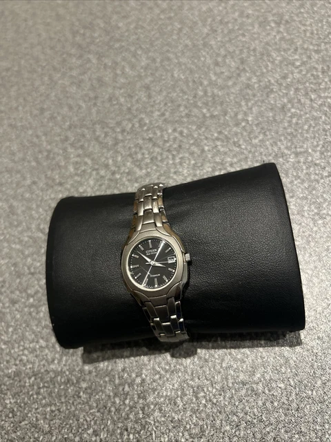 CITIZEN ECO DRIVE Titanium Ladies Watch £60.00 - PicClick UK
