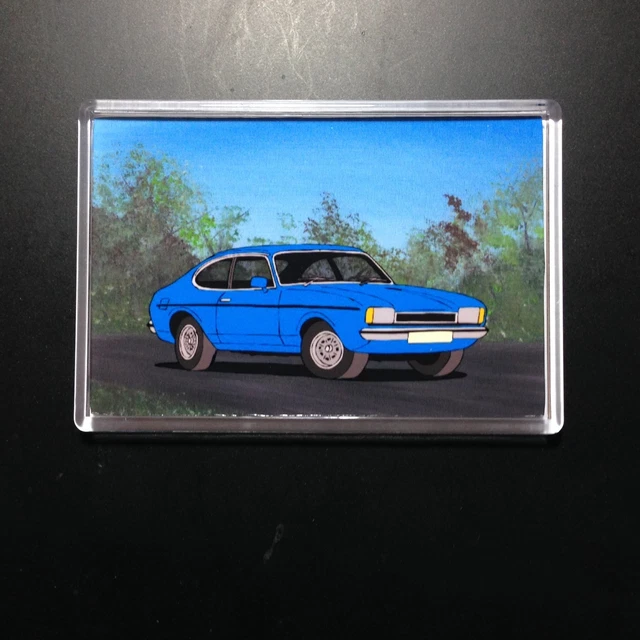 FORD CAPRI MK2 Clear plastic fridge magnet £3.29 - PicClick UK