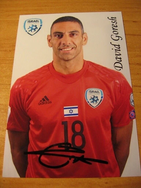 DAVID GORESH - Israel A - SIGNED PHOTO - es EUR 4,99 - PicClick IT