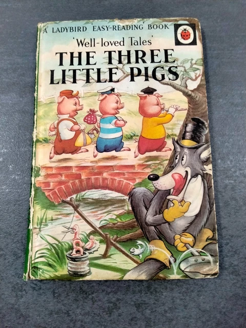 VINTAGE LADYBIRD BOOK - The Three Little Pigs - Series 606D - Well ...