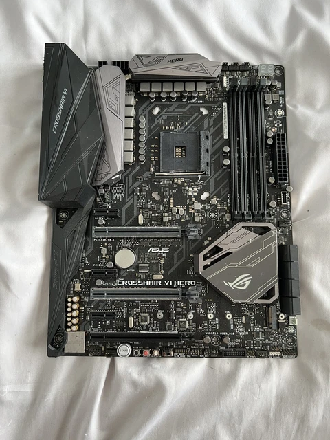 ASUS ROG CROSSHAIR VI HERO AM4 AMD X370 DDR4 USB3.1 ATX Motherboard NOT WORKING EUR 44,21 ...
