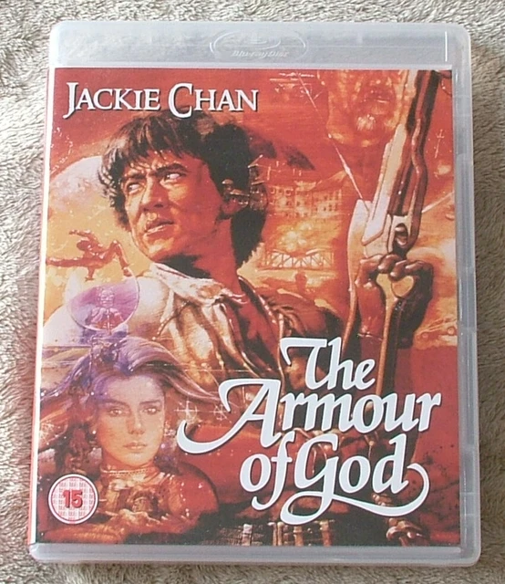 THE ARMOUR OF God Dual Format Blu-Ray DVD Medium Rare 2016 Jackie Chan ...