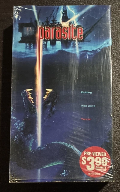 PARASITE VHS VIDEO Tape (2003) HORROR Saskia Gould, Conrad Whitaker £9. ...
