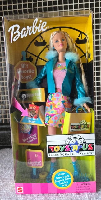 2001 TOYS &R& Us Times Square New York M52630 Barbie new in box and pre ...