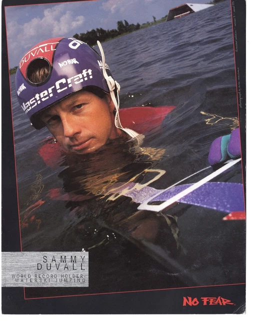 FEARLESS CLOTHING: RARE Waterski Jumping Sammy Duvall (USA) Card 1999 ...