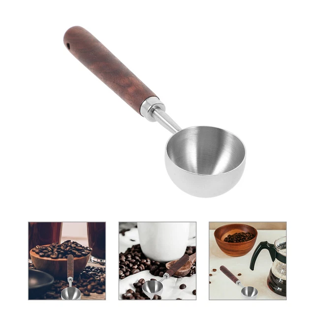 COFFEE BEAN SPOON Stainless Steel Spoons Space Saving Melting £7.07 ...